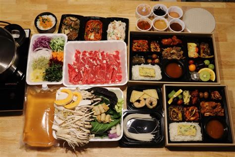 울산 남구 배달맛집 만만 샤브샤브에서 한식도시락 푸짐하게~ 네이버 블로그