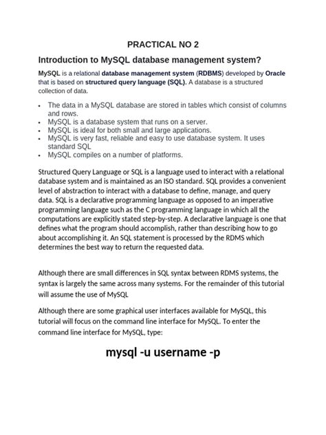 Practical No 2 Pdf