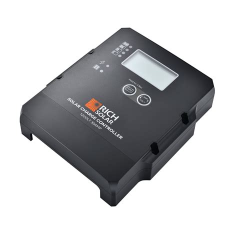 30 Amp Pwm Solar Charge Controller Rich Solar