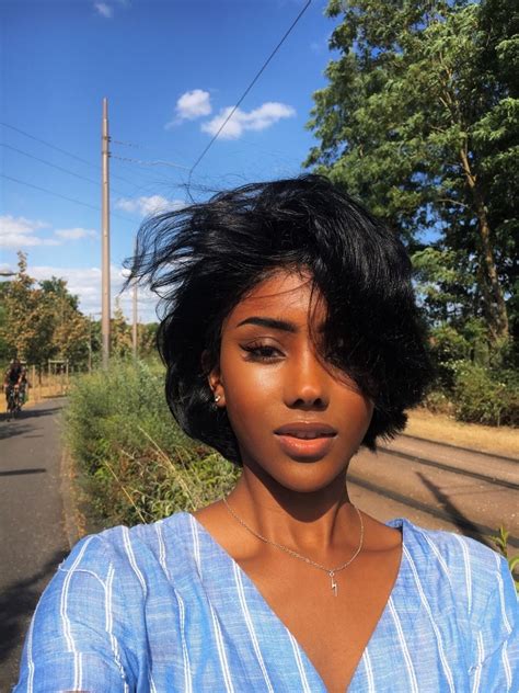 Pin By Shani Cruz On Black Hair Black Beauty Short Hair Black Sassy