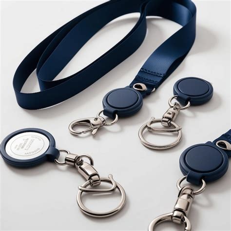 Professional Lanyards With Badge Holders For Id Cards And Access Passes