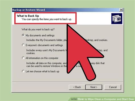 How To Wipe Clean A Computer And Start Over With Pictures