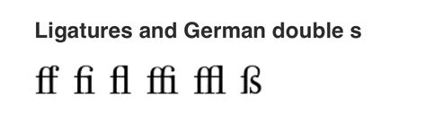 How Do I Disable Ligatures TeX LaTeX Stack Exchange