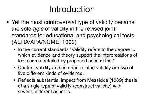 Ppt Construct Validity A Universal Validity System Powerpoint Presentation Id 263337