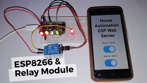 Es8266 Web Server And Relay Appliances From Local Network Alsan Parajuli Posted On The Topic