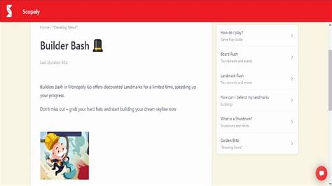 Monopoly Go Builder Bash Event Schedule Event Details And More