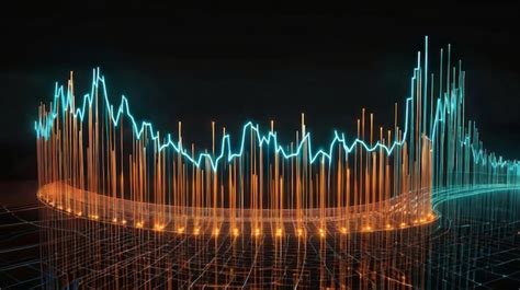 Premium Photo Abstract Representation Of A Bar Chart