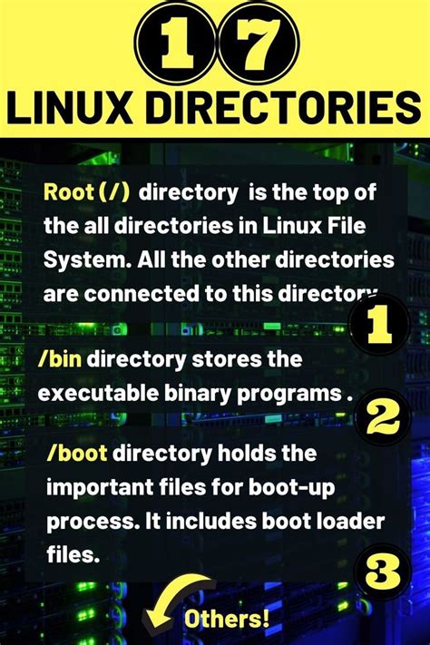 The Linux Directory Is Shown With Instructions For How To Use It