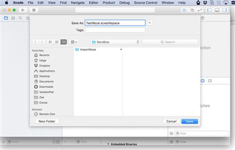 Step By Step D Using Xcode Swift 22 Evented Io