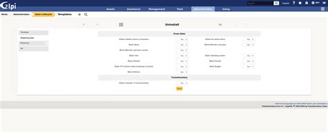 Uninstall GLPI Plugins Documentation