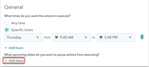 Manage Workflow Settings