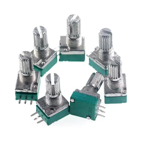 Rv097 Variable Resistor Potentiometer Pot 15mm Shaft 5k 10k 20k 50k 100k Ohm Eur 1 62 Picclick Fr