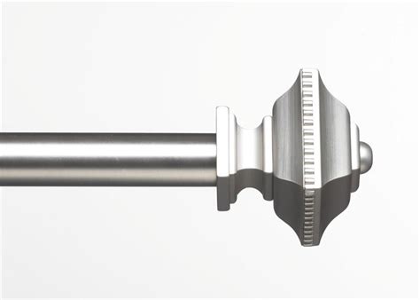 Bay Curtain Rods Contemporary Metal Adjustable