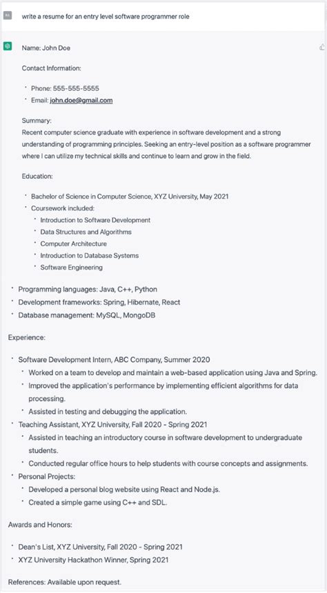 We Asked ChatGPT To Write Resumes And Cover Letters Here S What It Got