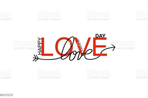 흰색 배경 벡터 일러스트에 고립 된 해피 발렌타인 데이 문자 선물 엽서 인쇄 배너 웹을위한 손으로 그린 구성 인사로맨틱 한 디자인 기호 태그 라인을 사랑 합니다 2명에 대한