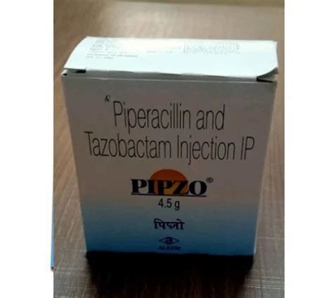 4 5gm Pipzo Piperacillin Tazobactam Injection At Best Price In Indore