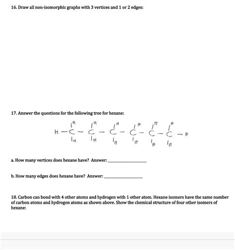solved 16 draw all non isomorphic graphs with 3 vertices
