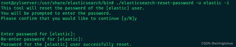 Elasticsearch8x 设置密码
