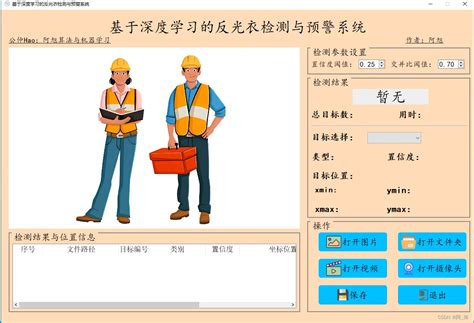 实战 基于yolov8深度学习的反光衣检测与预警系统【python源码 pyqt5界面 数据集 训练代码】深度学习实战、目标检测、人工智能