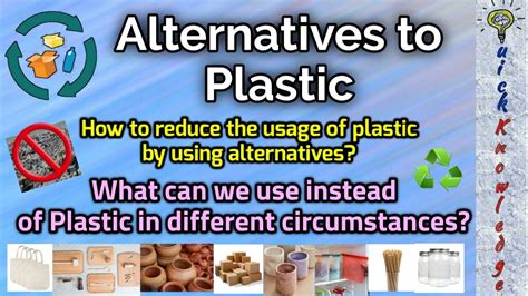 Materials You Can Use Instead Of Plastic At Tanya Milford Blog