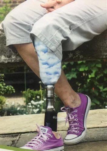 Lower Limb Below Knee Prosthesis With Microprocessor Ankle Elan Foot Passive Prosthetic At