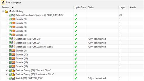 Unconstrained Feature Versus Sketch Eng Tips