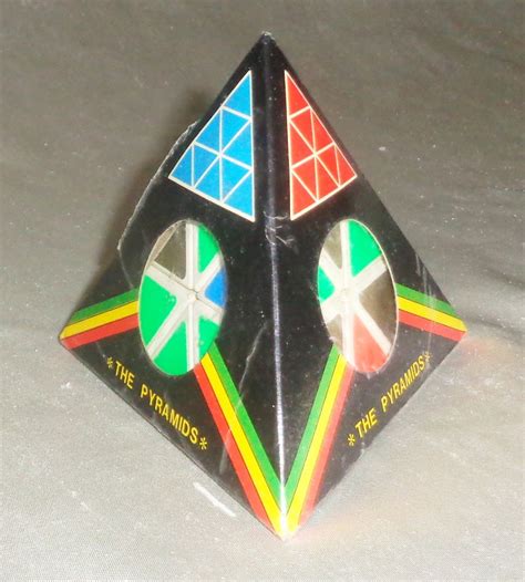 Rubrics Cube Triangle Pyramid From The 1980s In Original Box Etsy