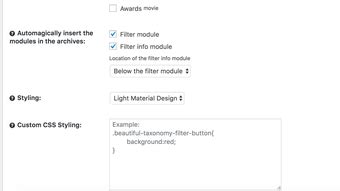 Beautiful Taxonomy Filters For WordPress Download