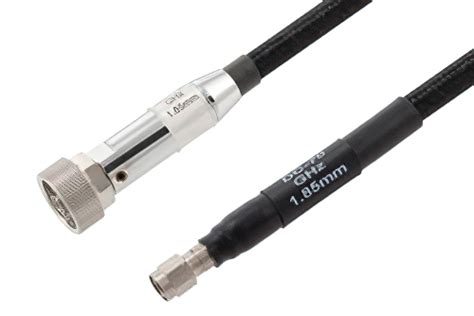 1 85mm NMD Female To 1 85mm Male Precision Cable Using High Flex VNA Test Coax