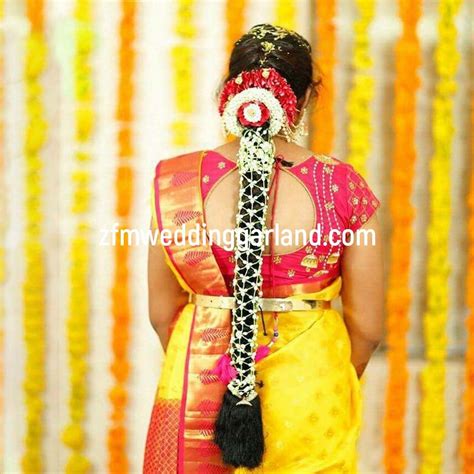 Latest Pelli Poola Jada Photos With Best Price Zfm Wedding Garlands