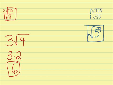 Algebra Radical Division Math Algebra Simplifying Expressions Radicals Division Rules