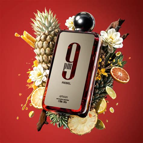 Perfume 9 Pm Rebel Edp Afnan Unisex 100 Ml Original Pago Contra