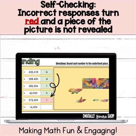 Rounding Numbers To The Hundred Thousands Place Digital Self Checking