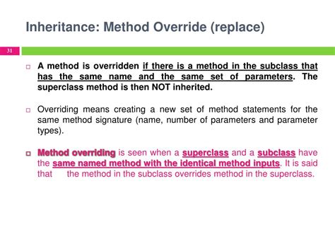 Ppt Inheritance Powerpoint Presentation Free Download Id2742452
