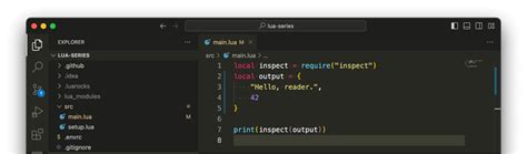 Martin Fieberde Lua Project Setup With Luarocks