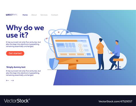 Developers Testing Software Royalty Free Vector Image