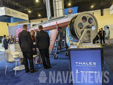 Thales Bluesentry Sonar Integrated Aboard Saildrone S Usv Naval News