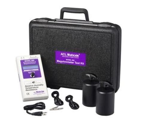 Acl Staticide Acl800 Digital Surface Resistance Megohmmeter Test Kit Toolz Ng