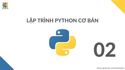 Lập trình Python cơ bản Chương trình đầu tiên với Python YouTube