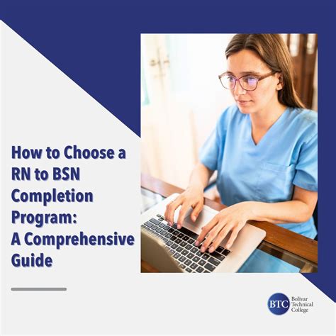 How To Choose A Bsn Completion Program For Rns Bolivar Technical College
