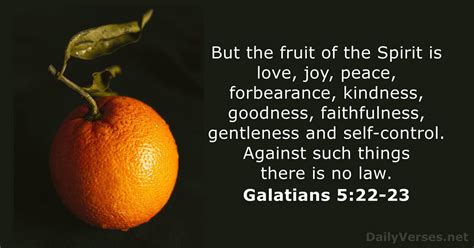Fruit Of The Spirit Galatians 5 22 23 Art Print