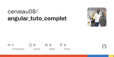 GitHub Cerveau Angular Tuto Complet
