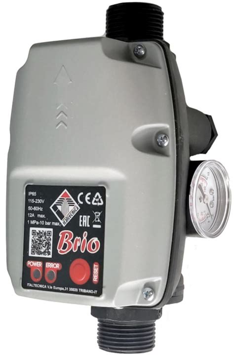 ᐉ Реле давления Italtecnica BRIO 1" с манометром купить по цене 2 573 ...