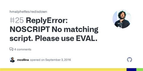 Replyerror Noscript No Matching Script Please Use Eval · Issue 25