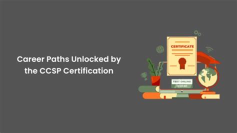 Career Paths Unlocked By The Ccsp Certification