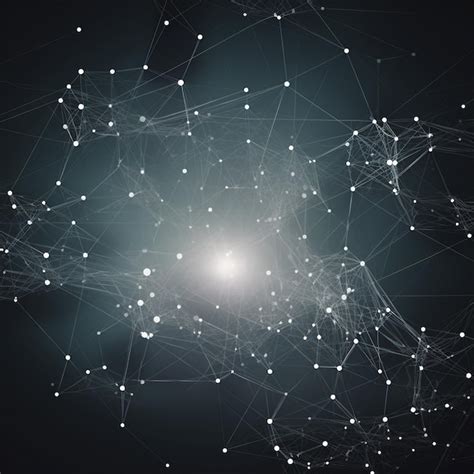 Premium Ai Image Abstract Digital Network Web Technology Background Generative Ai