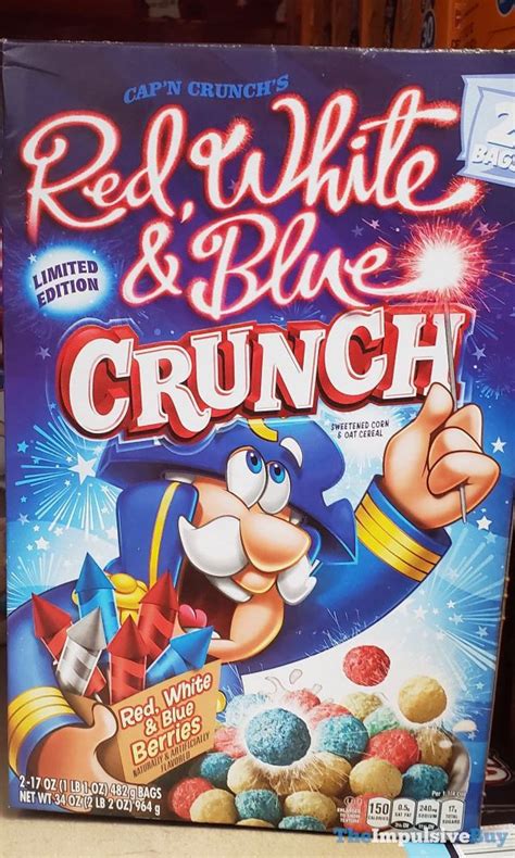 Spotted Limited Edition Capn Crunchs Red White And Blue Crunch Cereal
