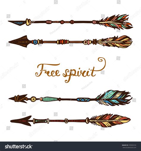 Decorative Arrow Drawing