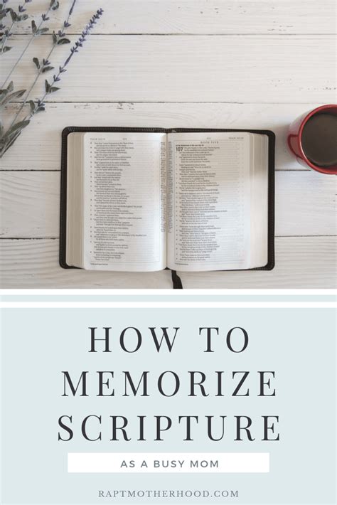 How To Memorize Scripture Scripture Memory Methods For Busy Moms The Mundane Moments