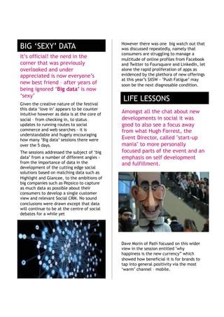 Gravity Thinking SXSW Overview PDF